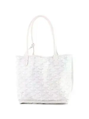 Goyard Anjou Reversible Mini Satchel - White