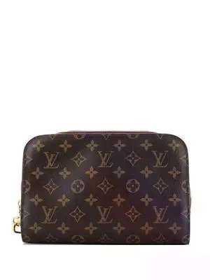 LOUIS VUITTON Pochette Orsay Monogram Canvas Clutch