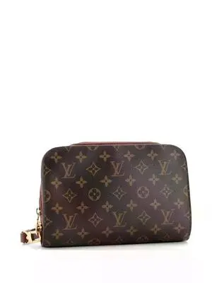 LOUIS VUITTON Pochette Orsay Monogram Canvas Clutch