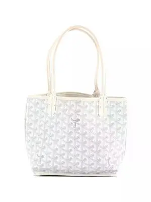 Goyard Anjou Reversible Mini Satchel - White
