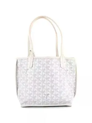 Goyard Anjou Reversible Mini Satchel - White