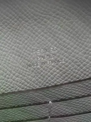 Hermès 2025 Epsom Chaine D Ancre To Go Wallet Crossbody Bag - Blue
