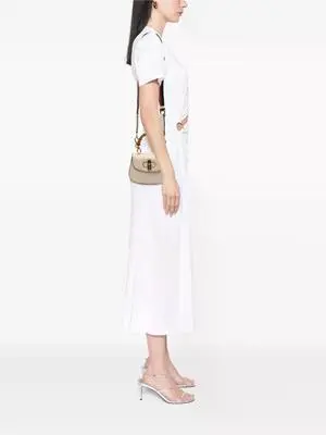 Gucci 2016-2026 Mini 1947 Bamboo Top Handle Satchel - White