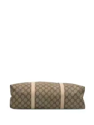 Gucci Gg Supreme Joy Vertical Tote Bag - Brown