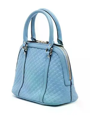 Gucci Mini Microssima Dome Satchel - Blue