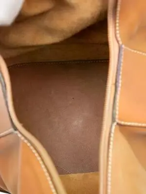 Loewe 1980-2020 Leather Anton Triangle Backpack