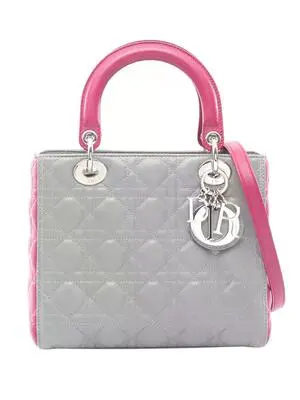 Dior 2014 Medium Lady Satchel - Grey