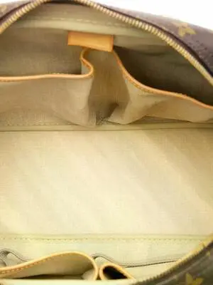 LOUIS VUITTON 1998 Monogram Deauville Handbag - Brown