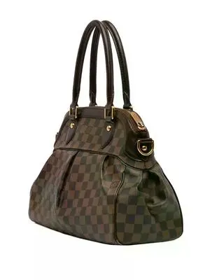 LOUIS VUITTON 2008 Damier Ebene Trevi Pm Satchel