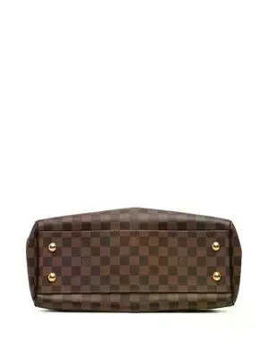 LOUIS VUITTON 2009 Damier Ebene Trevi Pm Satchel - Brown