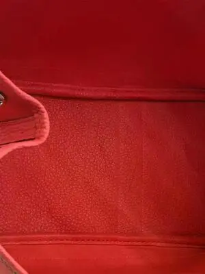 Hermès 2018 Toile And Negonda Garden Party 30 Tote - Red