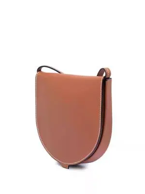Loewe Small Soft Calfskin Heel Pouch Crossbody Bag - Brown