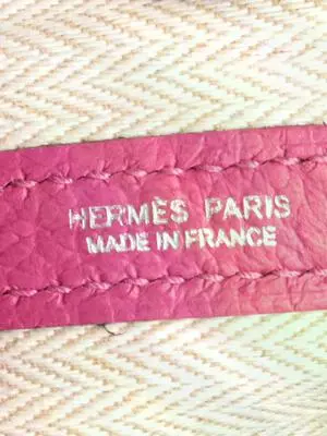 Hermès 2017 Country Garden Party 30 Tote Bag - Pink