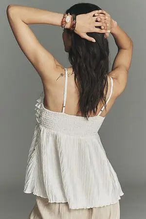 OLLARI Ruffle Tank Top