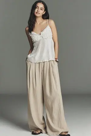 OLLARI Ruffle Tank Top
