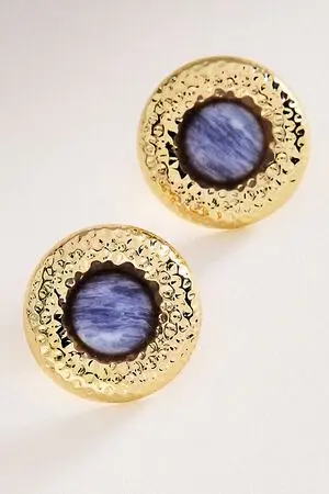 Button Earrings