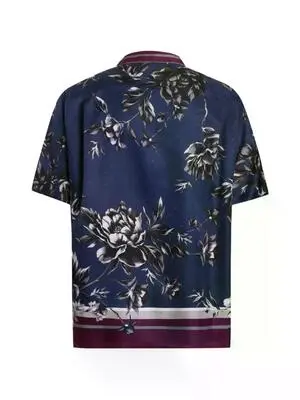 Dolce & Gabbana Peony-print Hawaii Twill Shirt