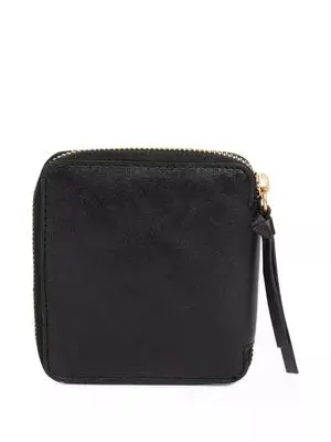 Dries Van Noten Zip Leather Wallet - Black