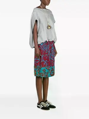 Dries Van Noten Embroidered Sequin Skirt