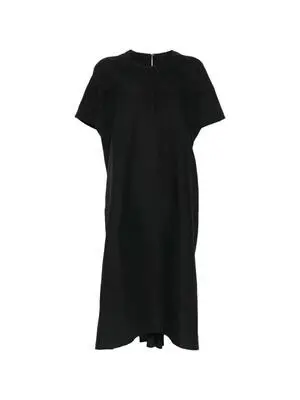 Sofie D'hoore Daiki Short-sleeve Midi Dress - Black
