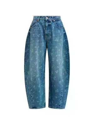 Essentiel Antwerp Floral-print Jeans - Blue