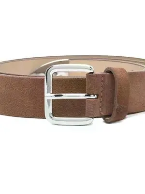 TELA D. Rock Suede Buckle Belt