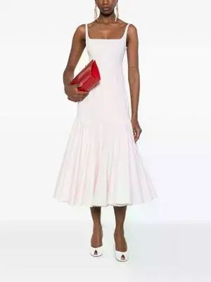 Jacquemus Agave Flared Midi Dress - Pink