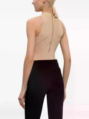 Vetements Logo Bodysuit - Neutrals