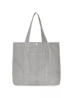 Carhartt Work In Progress Mercer Striped Tote Bag - White