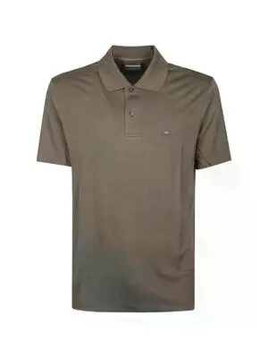 Emporio Armani Button Logo Polo Shirt