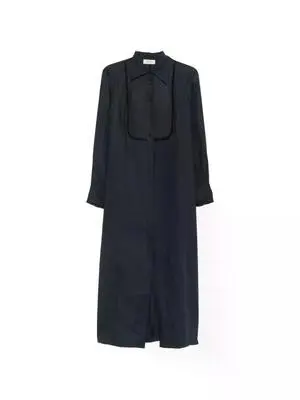 Agnona Ribbon Trim Shirt Dress