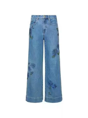 Cinq À Sept Betsy Wide-leg Jeans