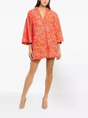 Cinq À Sept Arcia Floral Kaftan Dress