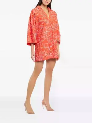 Cinq À Sept Arcia Floral Kaftan Dress