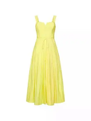 Cinq À Sept Jerome Flared Dress - Yellow