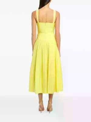 Cinq À Sept Jerome Flared Dress - Yellow