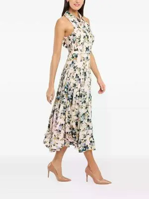 Cinq À Sept Saraih Floral Sleeveless Shirt Dress