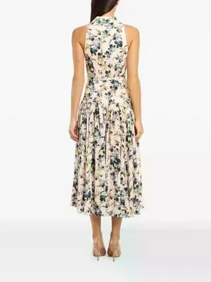 Cinq À Sept Saraih Floral Sleeveless Shirt Dress