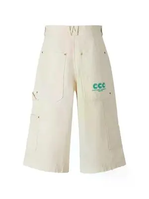 WILLY CHAVARRIA Multi-pockets Shorts - Neutrals
