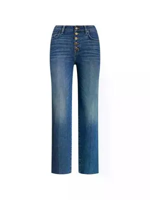 Ralph Lauren Button Jeans With Frayed Hem