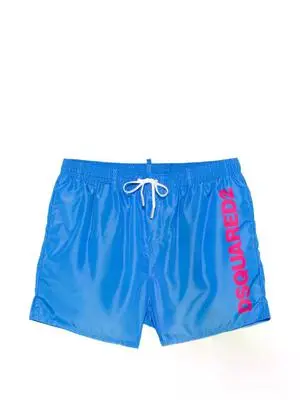 Dsquared2 Logo Swim Shorts - Blue