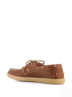 ASTORFLEX Velaflex Lace-up Boat Shoes - Brown