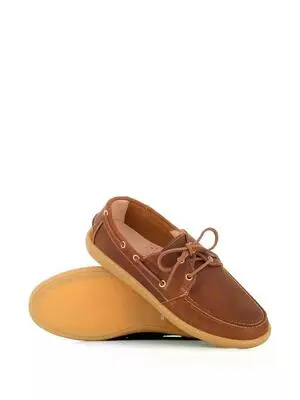 ASTORFLEX Velaflex Lace-up Boat Shoes - Brown