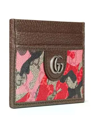 Gucci Gg Icon Camouflage Cardholder