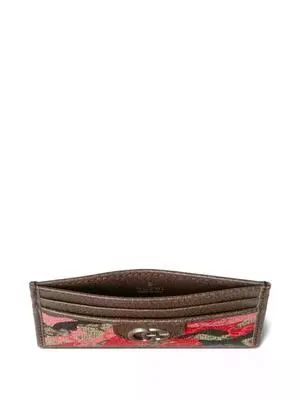 Gucci Gg Icon Camouflage Cardholder
