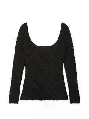 Givenchy Scoop-neck Long-sleeved T-shirt