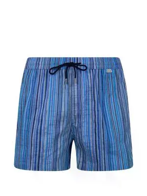Paul Smith Striped Swim Shorts - Blue