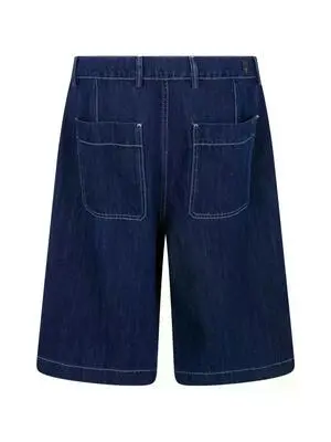 7 For All Mankind Contrast Stitch Shorts