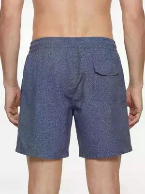 Brioni Printed Drawstring Swim Shorts