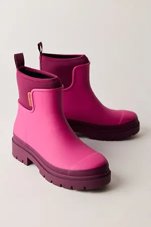 MERRY PEOPLE Tully Rain Boots - Mixed Berry